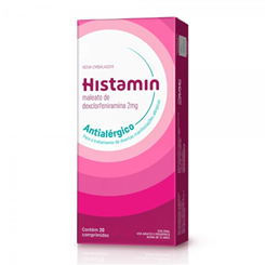 Histamin 2mg, caixa com 20 comprimidos - Histamin 2mg, caixa com 20 ...