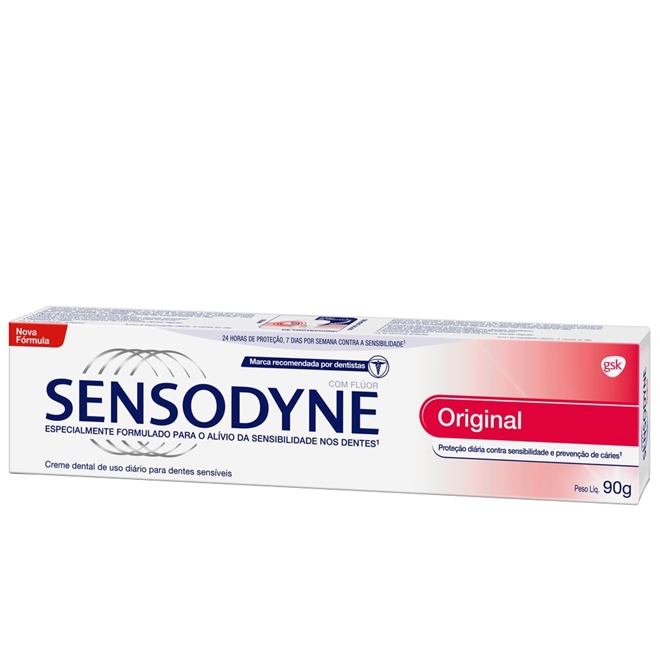 SENSODYNE CREME DENTAL 90G x 1 - GSK CONSUMO - Creme Dental Sensodyne ...