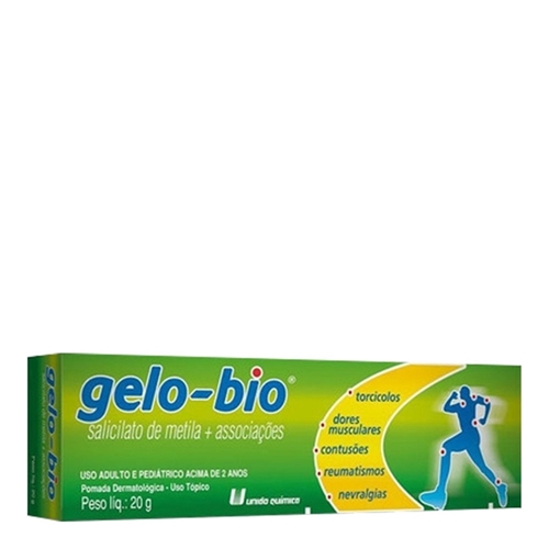 Gelo-Bio 52,2 mg/g + 44,4 mg/g + 20,0 mg/g, caixa com 1 bisnaga com 20g ...