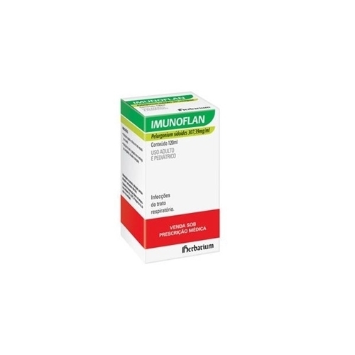 Imunoflan 307,39mg/mL, frasco com 120mL de solução de uso oral ...