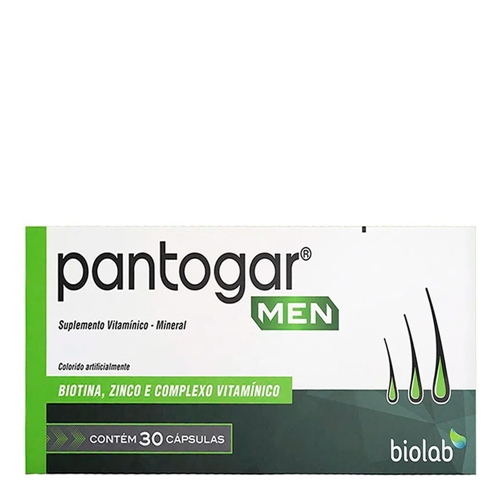 PANTOGAR MEN CAPSULAS x 30 - BIOLAB-SANUS FARMA - Pantogar Men 30 ...