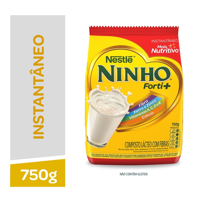 NINHO INSTANTÂNEO SACHE 750g - NINHO INSTANTÂNEO SACHE 750g - NESTLE