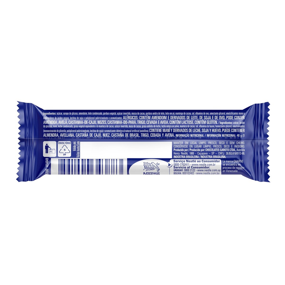 Chocolate CHARGE 40g - Chocolate CHARGE 40g - NESTLE