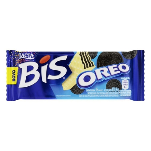 Chocolate Bis oreo, 100,8g - Chocolate Bis oreo, 100,8g - MONDELEZ BRASIL