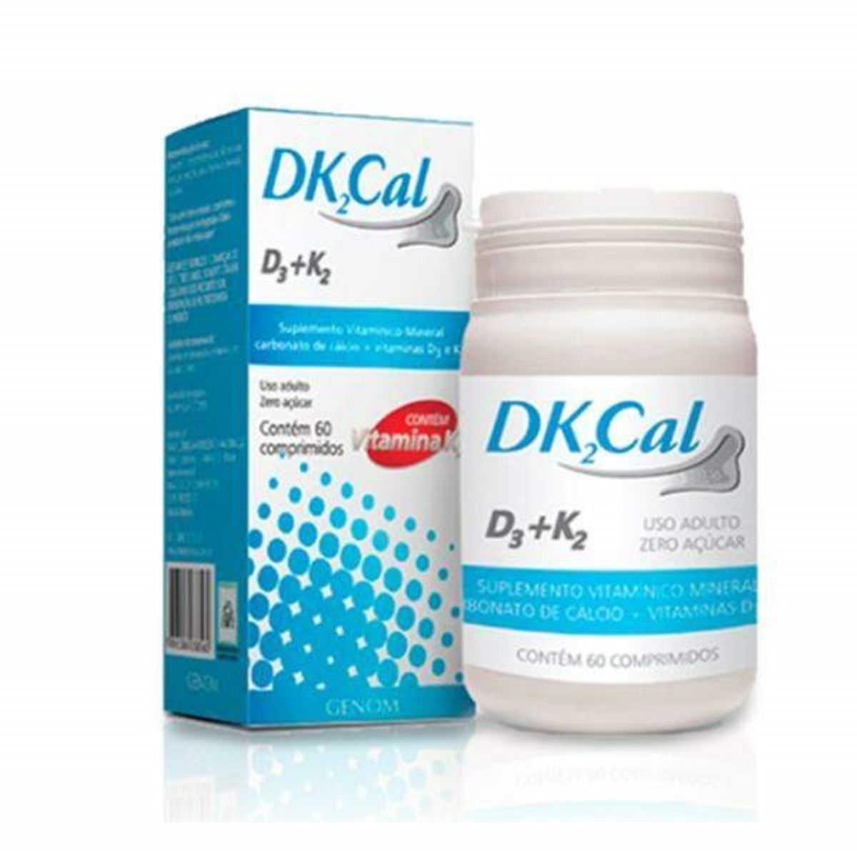 DK2CAL CPR x 60 - UNIAO QUIMICA F N - DK2 Cal frasco com 60 comprimidos ...