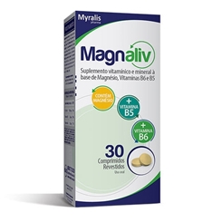 MAGNALIV CPR REVEST x 30 - MYRALIS - Suplemento Magnaliv 30 Comprimidos ...