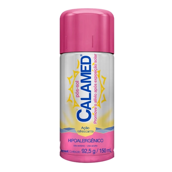 CALAMED AERO POS SOL 150ML x 1 - CIMED - Pós-sol Calamed aerosol, 150mL ...