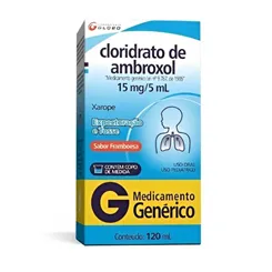 Cloridrato de Ambroxol Laboratório Globo 3mg/mL, caixa com 1 frasco com ...