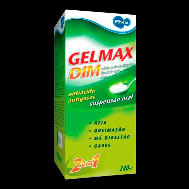 GELMAX DIM SUSP ORAL 240ML x 1 - EMS PHARMA - Gelmax Dim 400mg/5mL ...