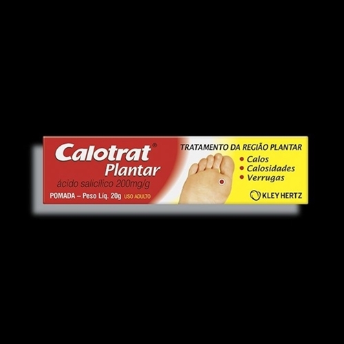 Calotrat Plantar 200mg/g, caixa com 1 bisnaga com 20g de pomada de uso ...