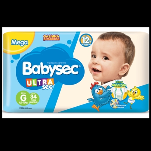 BABYSEC PREMIUM FR TAMANHO G x 40 - MELHORAMENTOS - Fralda Babysec ...