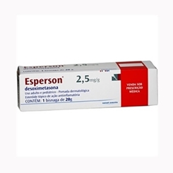 ESPERSON POMADA 2.50MG 20G x 1 /G - SANOFI - Esperson 2,5mg/g, caixa ...