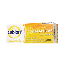 Cebion Comprimido 1g, caixa com 10 comprimidos efervescentes, sem ...